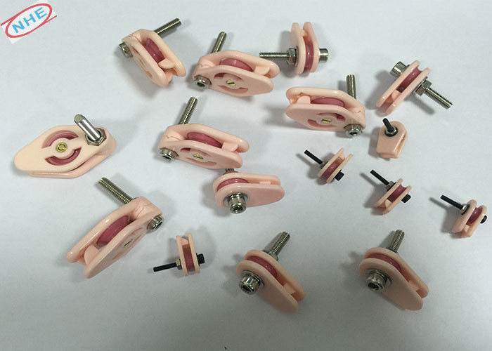 Wire jump preventer wire guide pulley coil winder tensioner parts